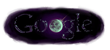 Google Moon Logo