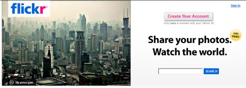 Flickr เว็บไซต์แห่งปี 2009 จาก Time