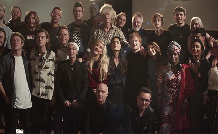 Band Aid 30 Do They Know It’s Christmas?(2014) เชิญชวนซื้อแผ่นเพื่อ ...